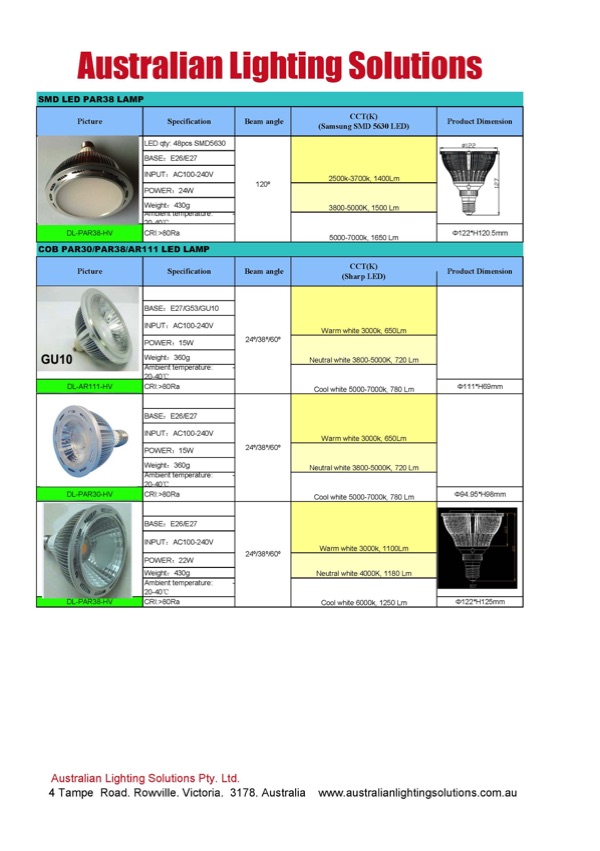 Australian Lighting Solutions